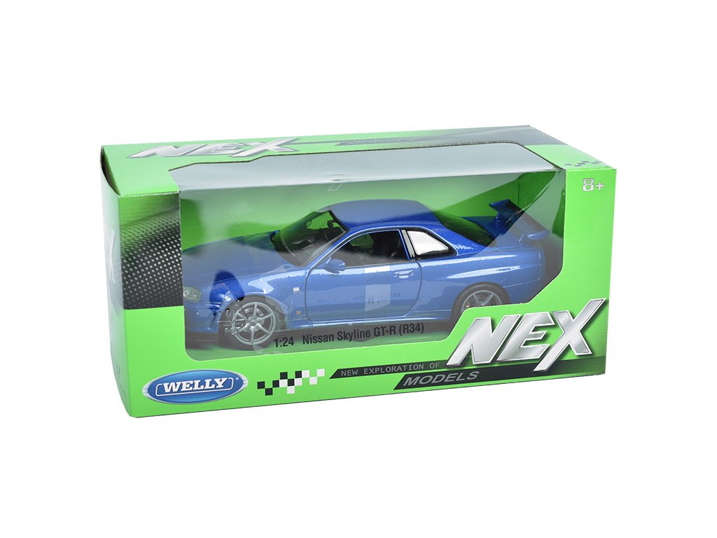 Nissan Skyline GT-R (R34) 1:24 - Welly - Automodels.cz