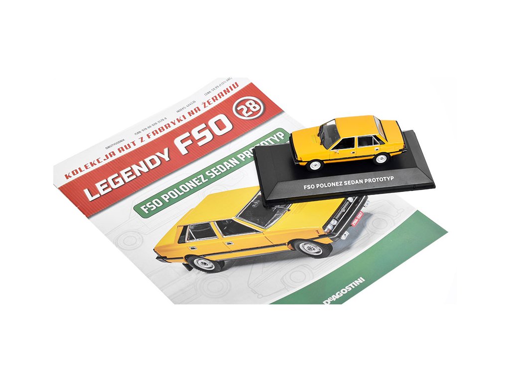 FSO Polonez Sedan Prototyp 1:43 - DeAgostini Legendy FSO časopis s ...