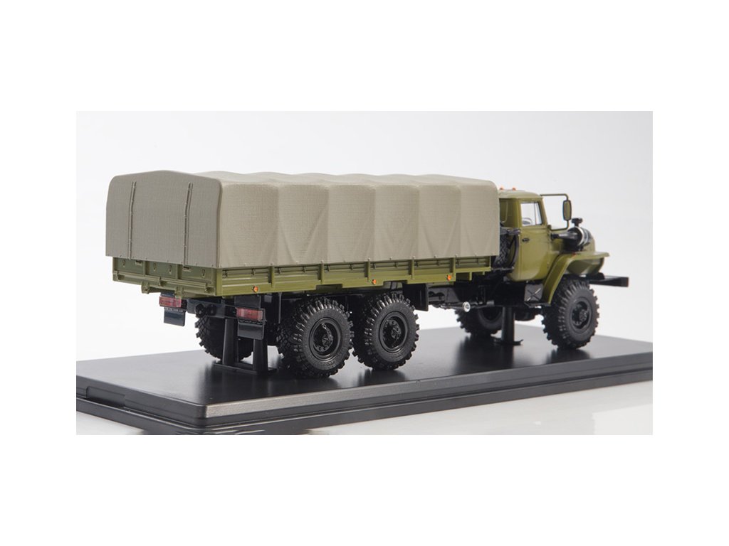 URAL-4320-0911 s plachtou 1:43 - SSM - Automodels.cz
