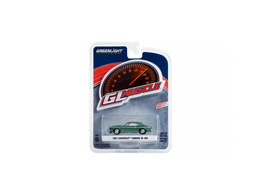 Chevrolet Camaro SS 369 1967 1:64 - GreenLight - Automodels.cz