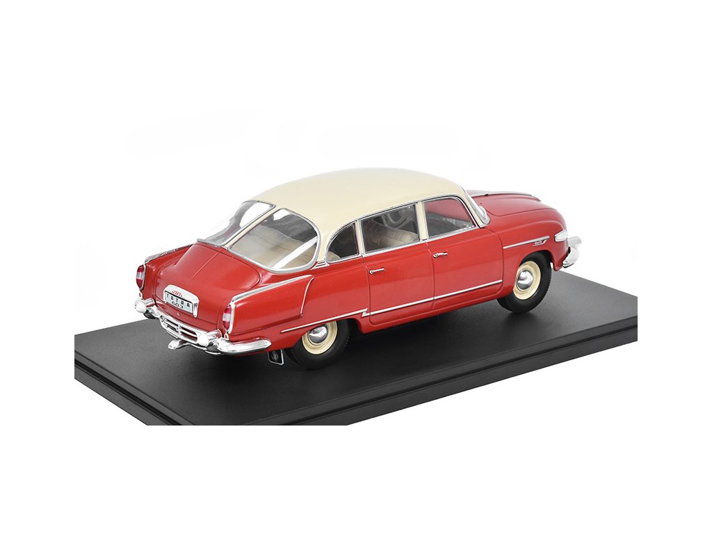 Tatra 603-1 1956 1:24 - Hachette časopis Samochody PRL s modelem #80 ...