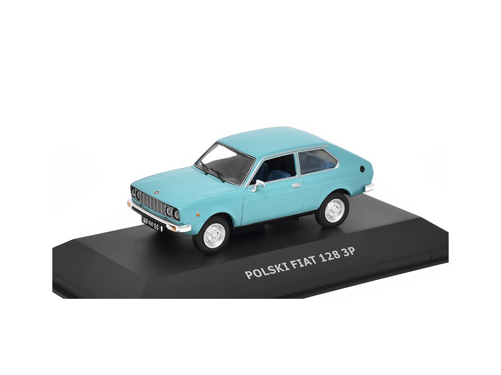 FSO Polski Fiat 128 3P 1:43 - DeAgostini Legendy FSO časopis s modelem ...