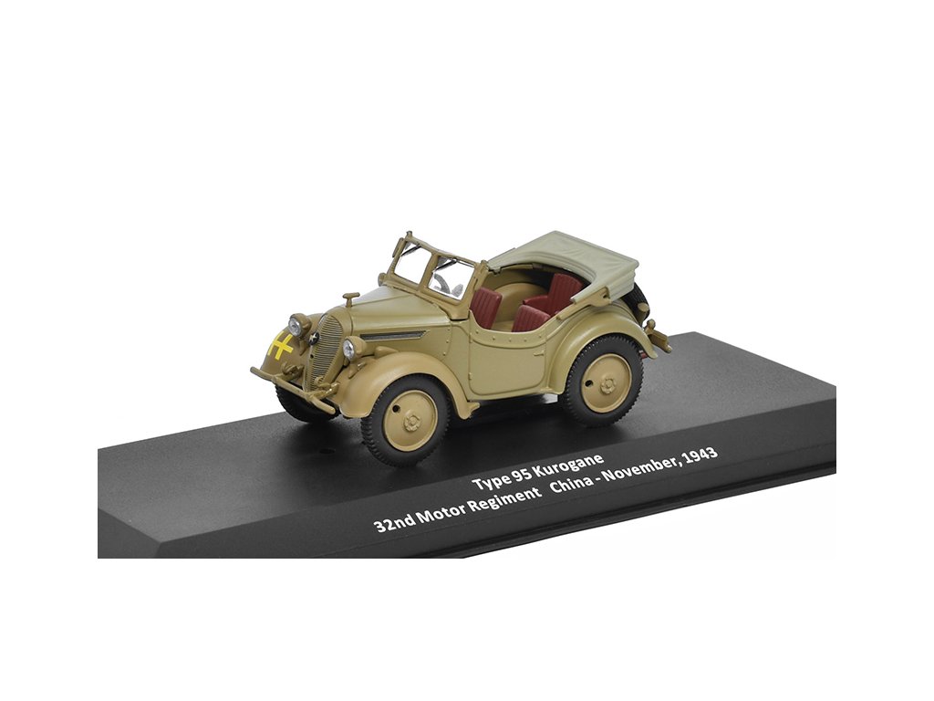 Type 95 Kurogane 32nd Motor Regiment 1:43 - časopis Samochody Wojskowe ...