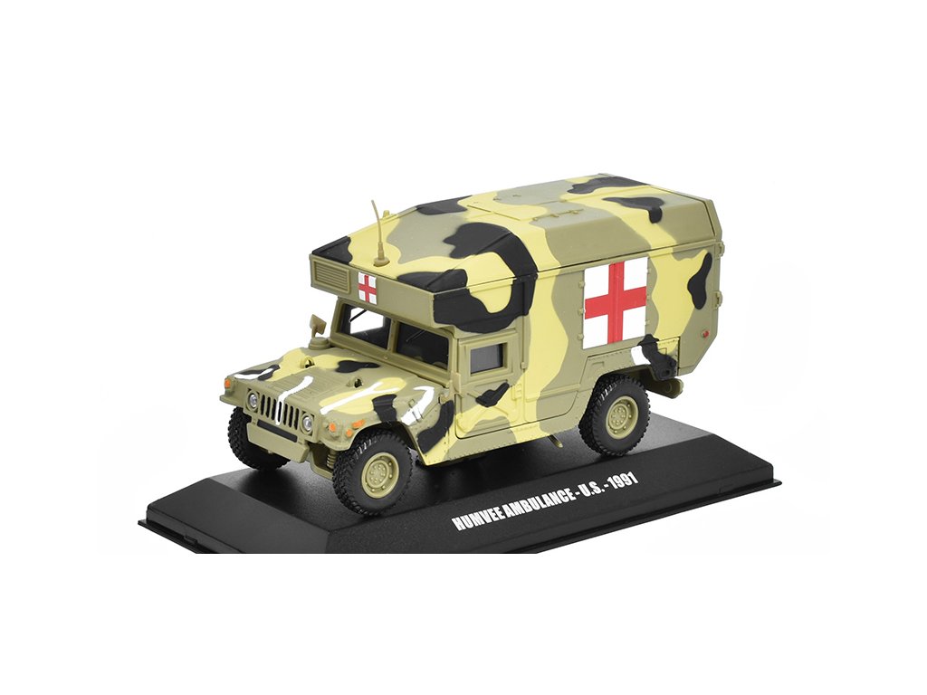 Humvee Ambulance U.S. 1991 1:43 - DeAgostini časopis s modelem ...