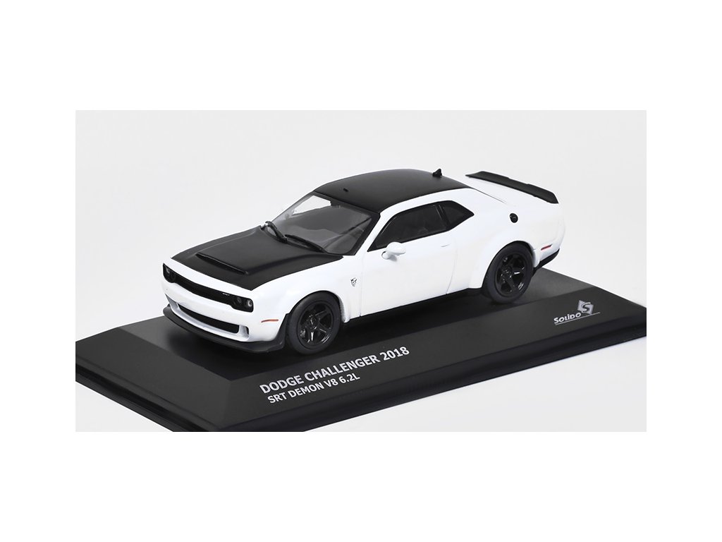 Dodge Challenger 2018 Srt Demon V8 Bílý 1 43 Solido Automodels Cz