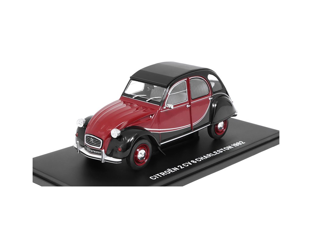 Citroen 2CV 6 Charleston 1982 1:24 - časopis Nezapomenutelné auta #51 s ...