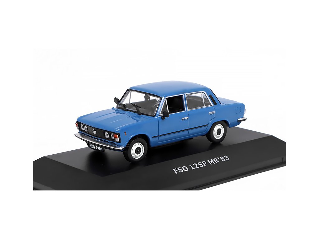 FSO 125P MR'83 1:43 - DeAgostini Legendy FSO časopis s modelem #45 ...