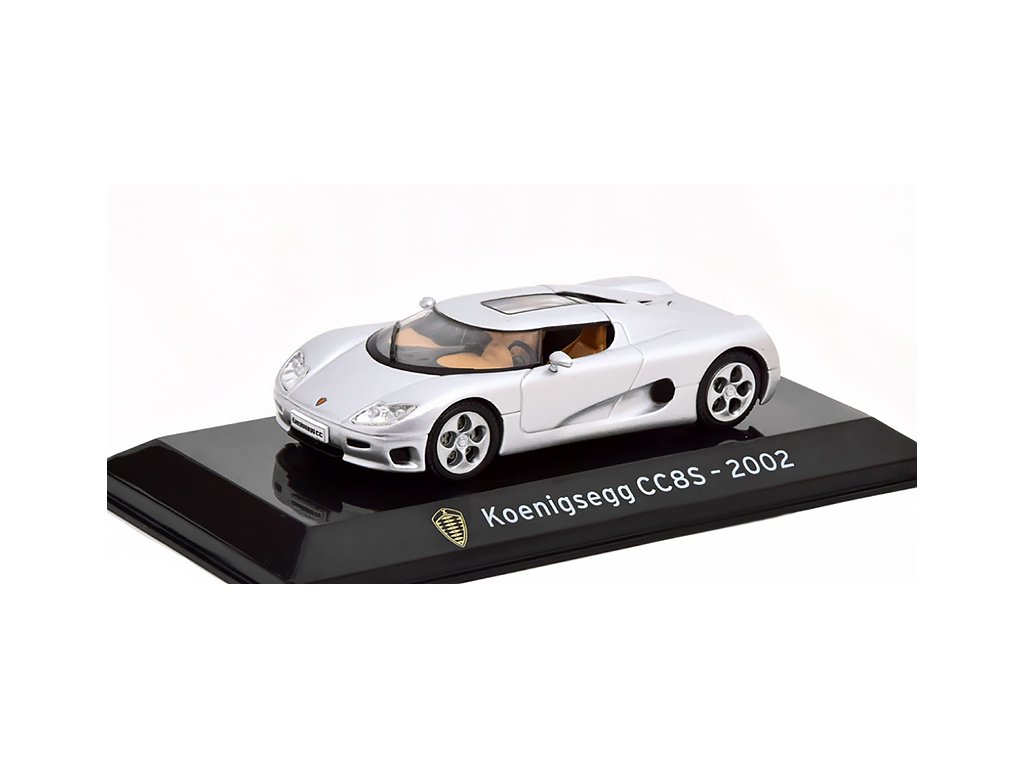 Koenigsegg CC8S 2002 1:43 - Altaya časopis s modelem - Automodels.cz