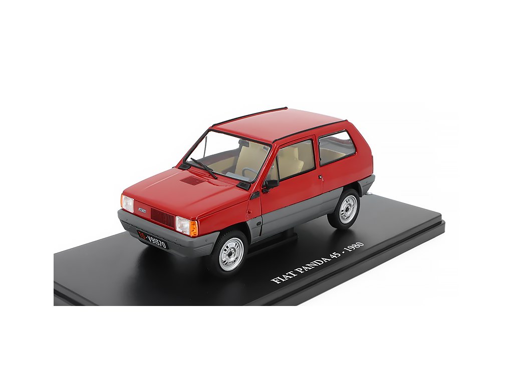 Fiat Panda 45 1980 1:24 - SpecialC.-132 časopis s modelem