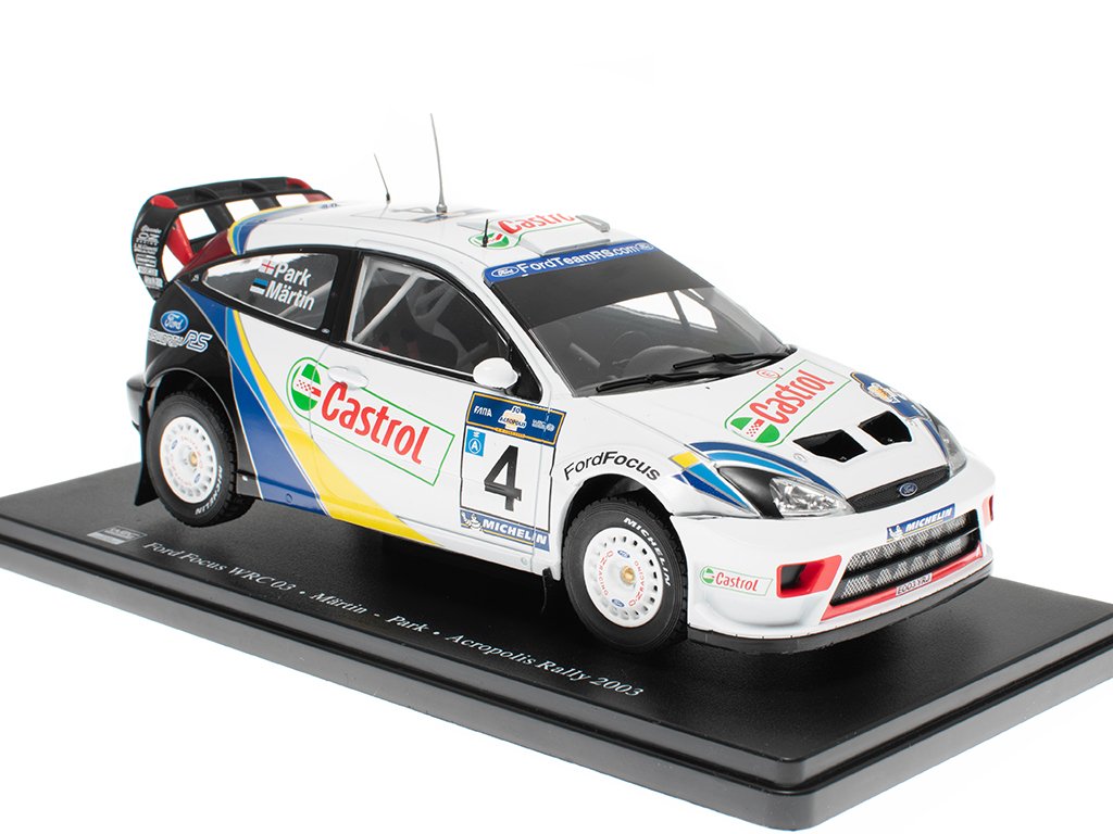 Ford Focus WRC 03 #4 Acropolis Rally 2003 Martin / Park 1:24 - Hachette ...
