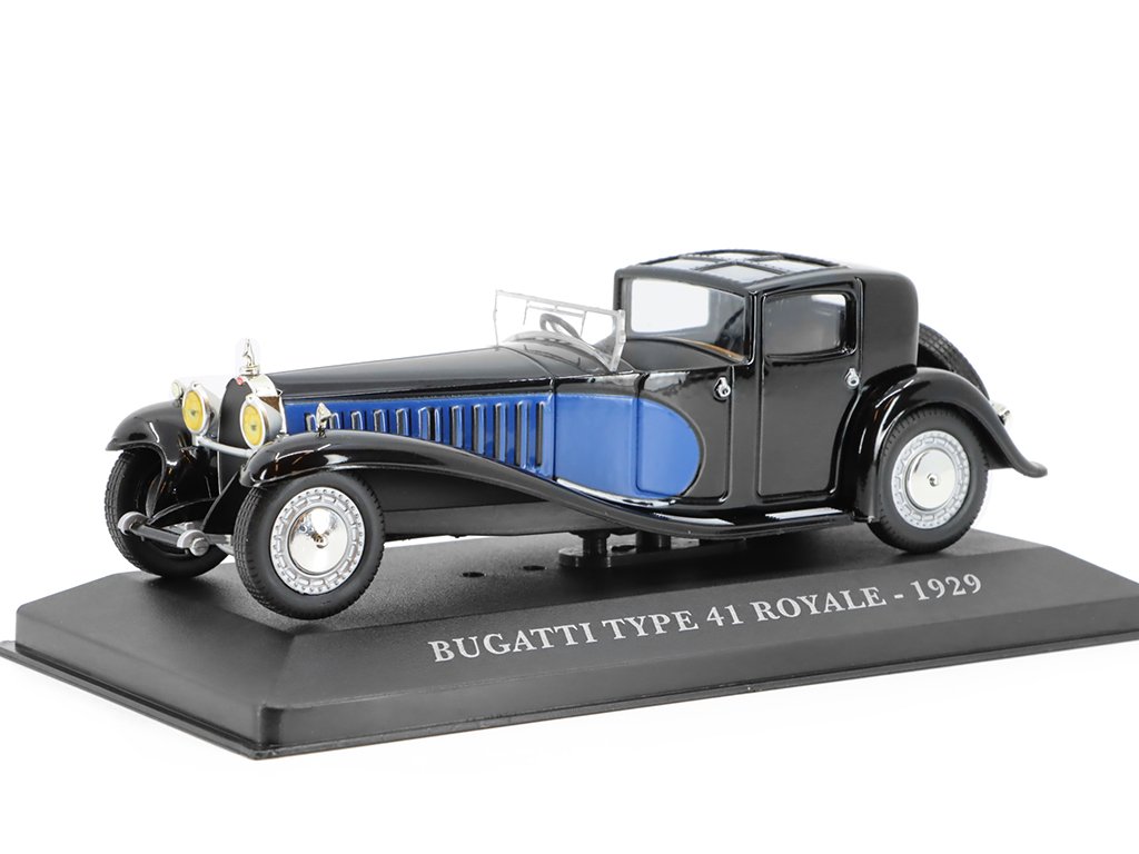 Bugatti Type 41 Royale 1929 1:43 - Altaya časopis s modelem - Automodels.cz