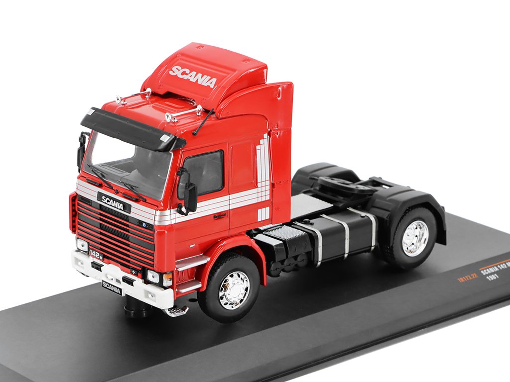 Scania 142 M 1981 červená 1:43 - IXO Models BAZAROVÉ ZBOŽÍ - Automodels.cz