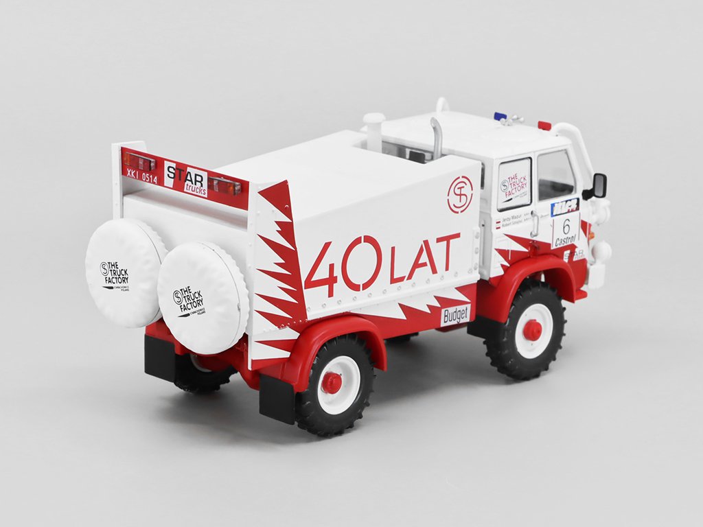 Star 266 4x4 UNISTAR 1:43 - Legendární náklaďáky PRL-u časopis s ...
