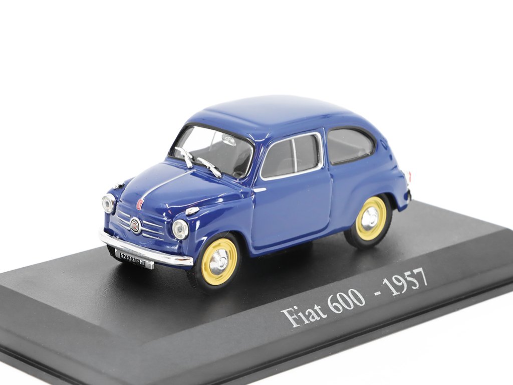 Fiat 600 1957 1:43 - DeAgostini časopis s modelem - Automodels.cz