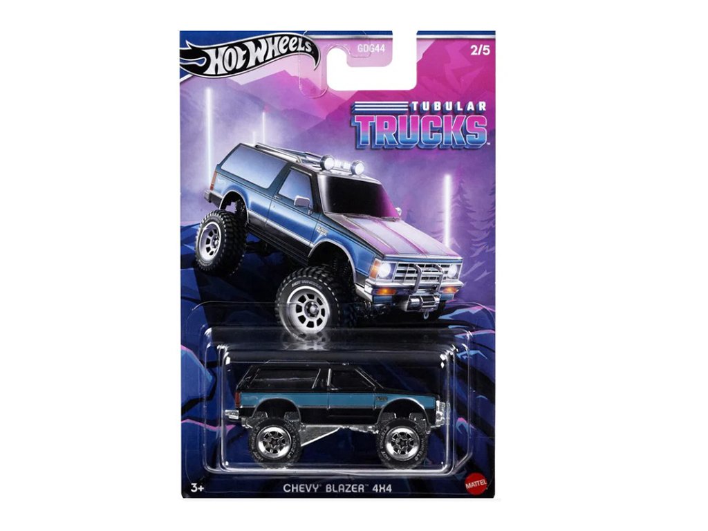 Chevy Blazer 4X4 1:64- Hot Wheels - Automodels.cz