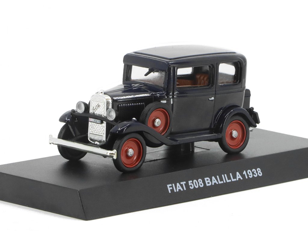 Fiat 508 Balilla 1938 1:43 - Edicola časopis s modelem - Automodels.cz