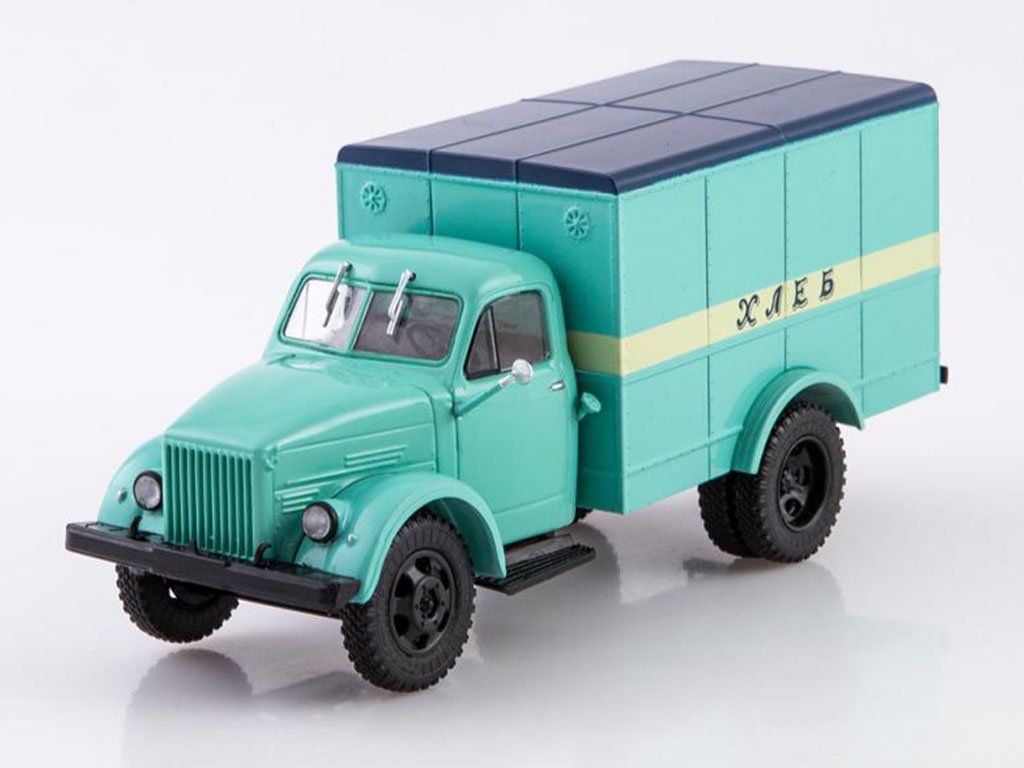 KHA 2 57 GAZ 51A 1:43 - MODIMIO časopis s modelem Legendární náklaďáky ...