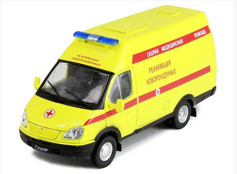 SemAR 3234 Gazel' 1:43 - Auto ve službě #53 časopis s modelem ...