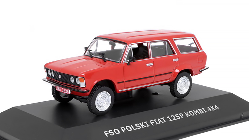 FSO Polski Fiat 125P Kombi 1:43 - DeAgostini Legendy FSO časopis s ...