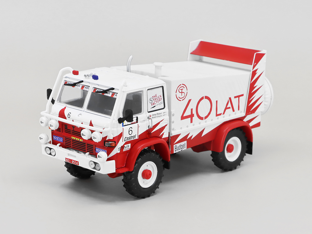 Star 266 4x4 UNISTAR 1:43 - Legendární náklaďáky PRL-u časopis s ...