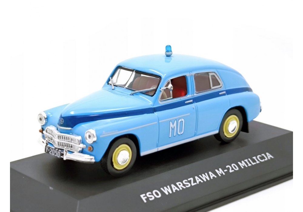 FSO Warszawa M-20 1:43 - DeAgostini Legendy FSO časopis s modelem #79 ...