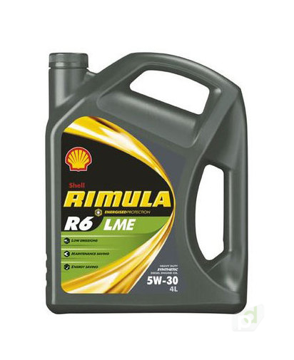 Motorový olej Shell Rimula R6 LME 5W-30 4L - Automotonaradie.sk