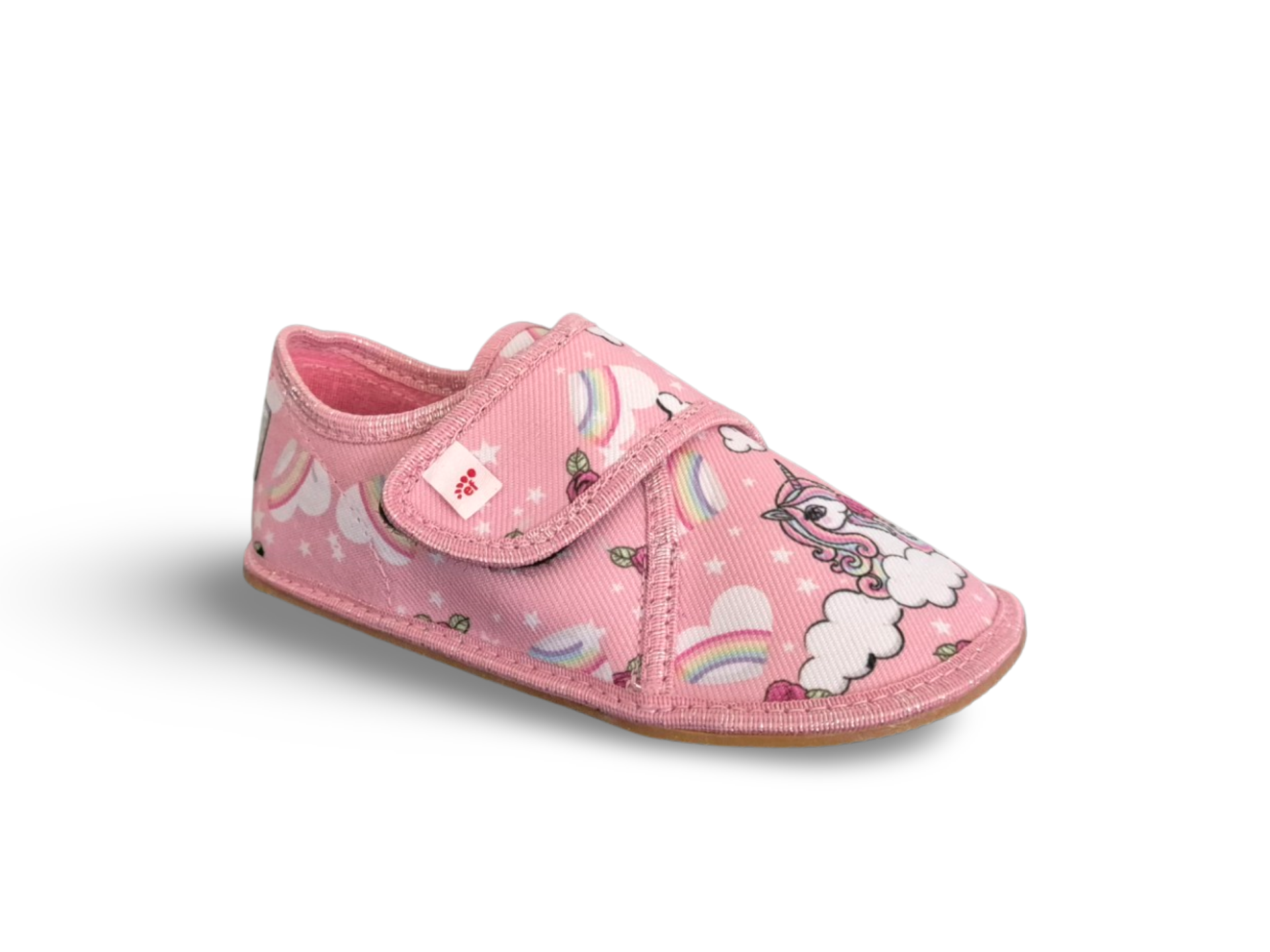 Barefoot bačkory Ef Pink Unicorn 394 - Barefootboty.cz