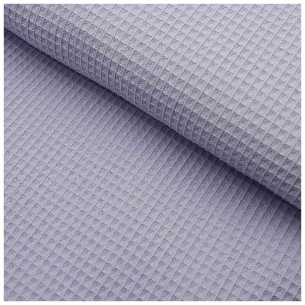 Bavlna Vafla Organic - Fialová světlá - bargertex.cz