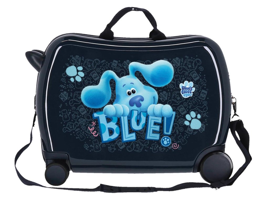Detský kufor na kolieskach - odrážadlo - BLUE'S CLUES & YOU - 34L ...