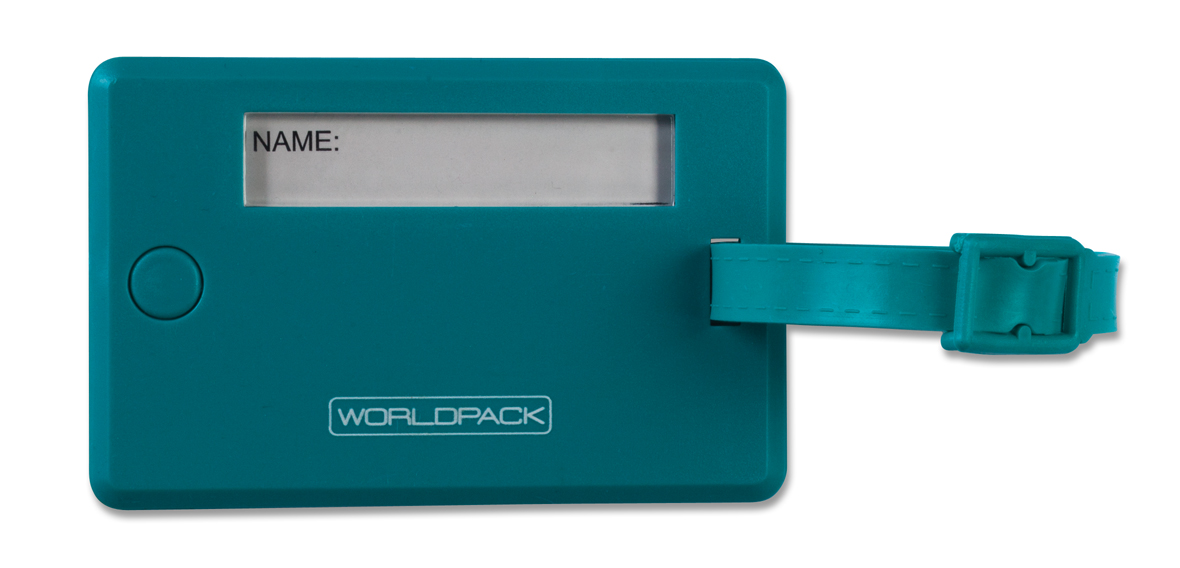 WORLDPACK menovka na batožinu - tyrkysová - Batoháreň.sk