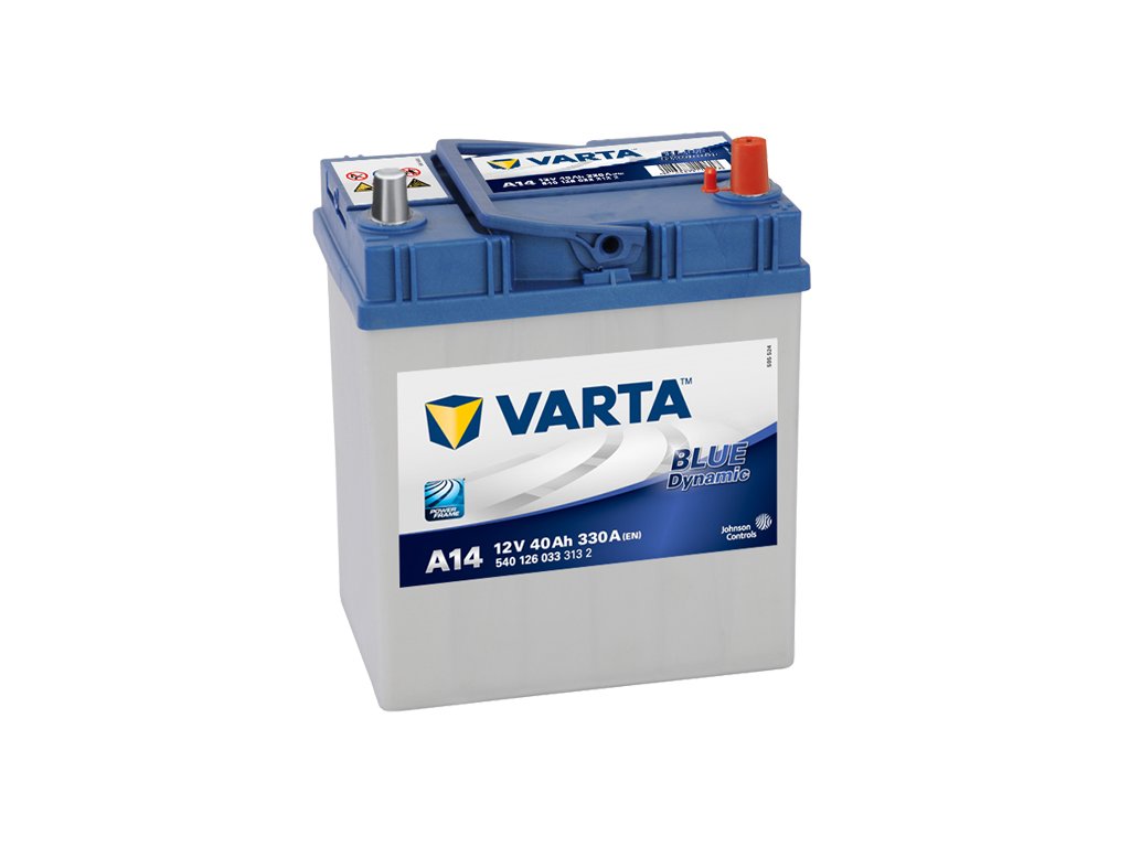 Autobaterie VARTA BLUE Dynamic 40Ah, 12V, A14 - Battery Import
