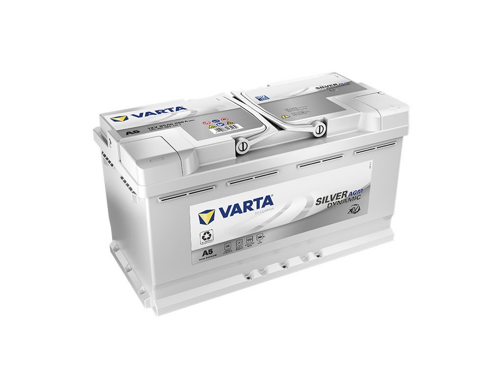 Autobaterie VARTA Silver Dynamic AGM 95Ah, 12V, G14, AGM - Battery Import