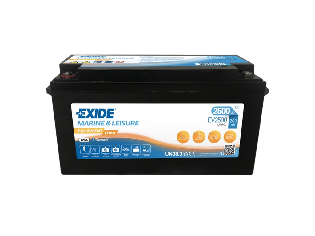 Baterie EXIDE EQUIPMENT Li-ion 200Ah, 12.8V, EV2500 (EV 2500) - Battery.cz