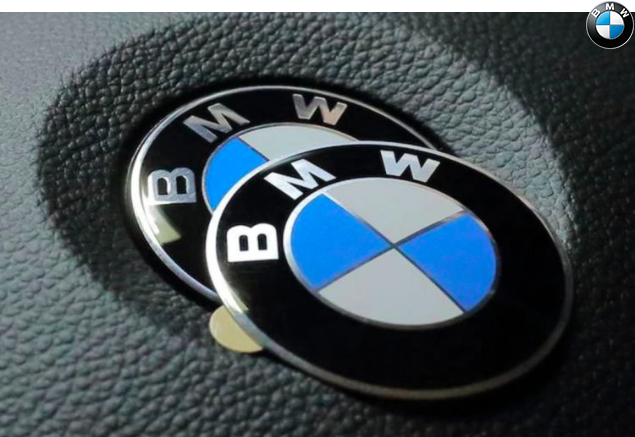 ⭐️ BMW znak logo do volantu modrobílý 45mm