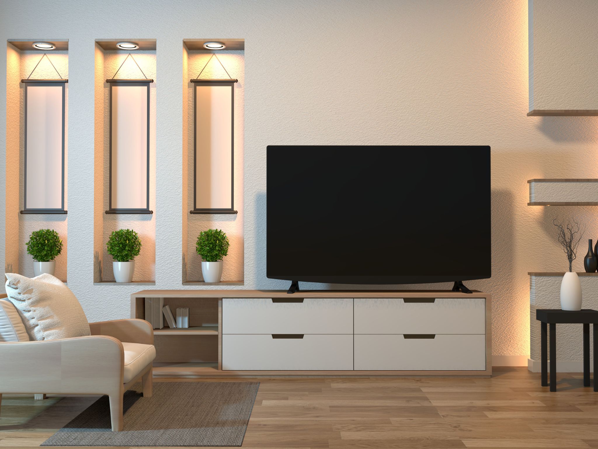 Televizní stolky levně a skladem u nás | OUTLET NÁBYTKU