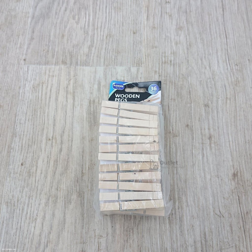 Sada kolíčků Addis Wooden Pegs Pack | OUTLET NÁBYTKU
