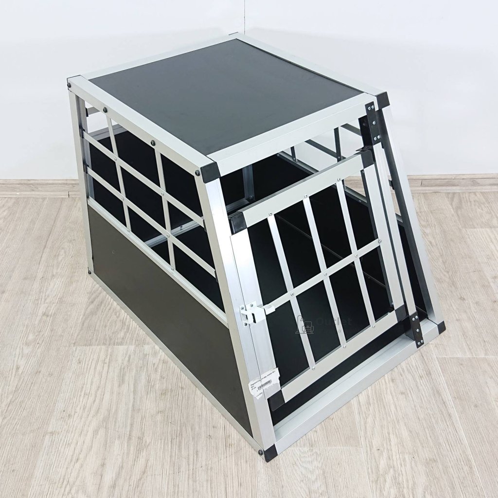 Přepravní box pro psa s rovnou zadní stěnou, 54×69×50 cm | OUTLET NÁBYTKU