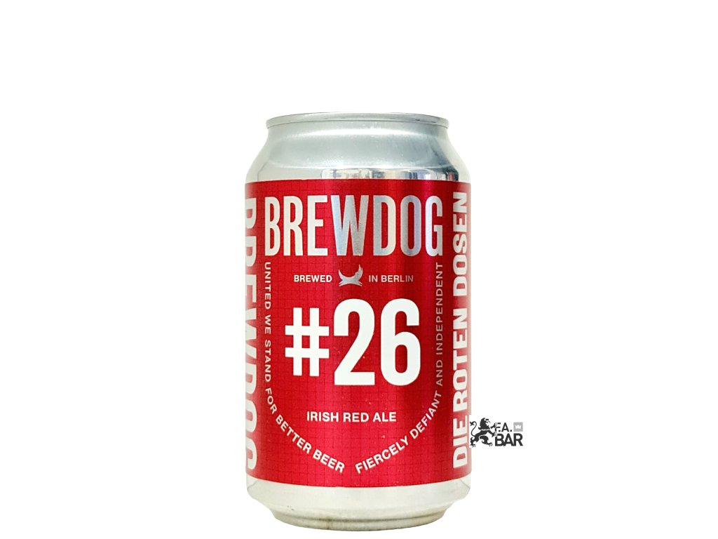 BrewDog - Pilot #26 Irish Red Ale 330ml plech 5% alc. - BeerButik