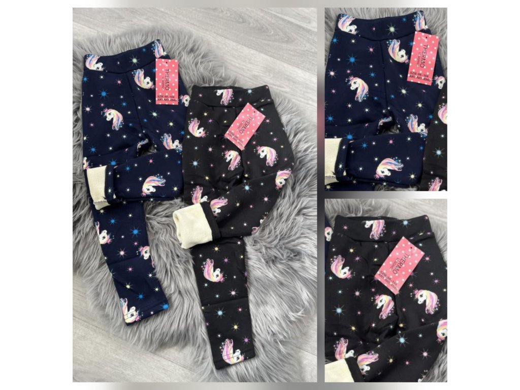Dětské zateplené legíny Pony - Bela moda