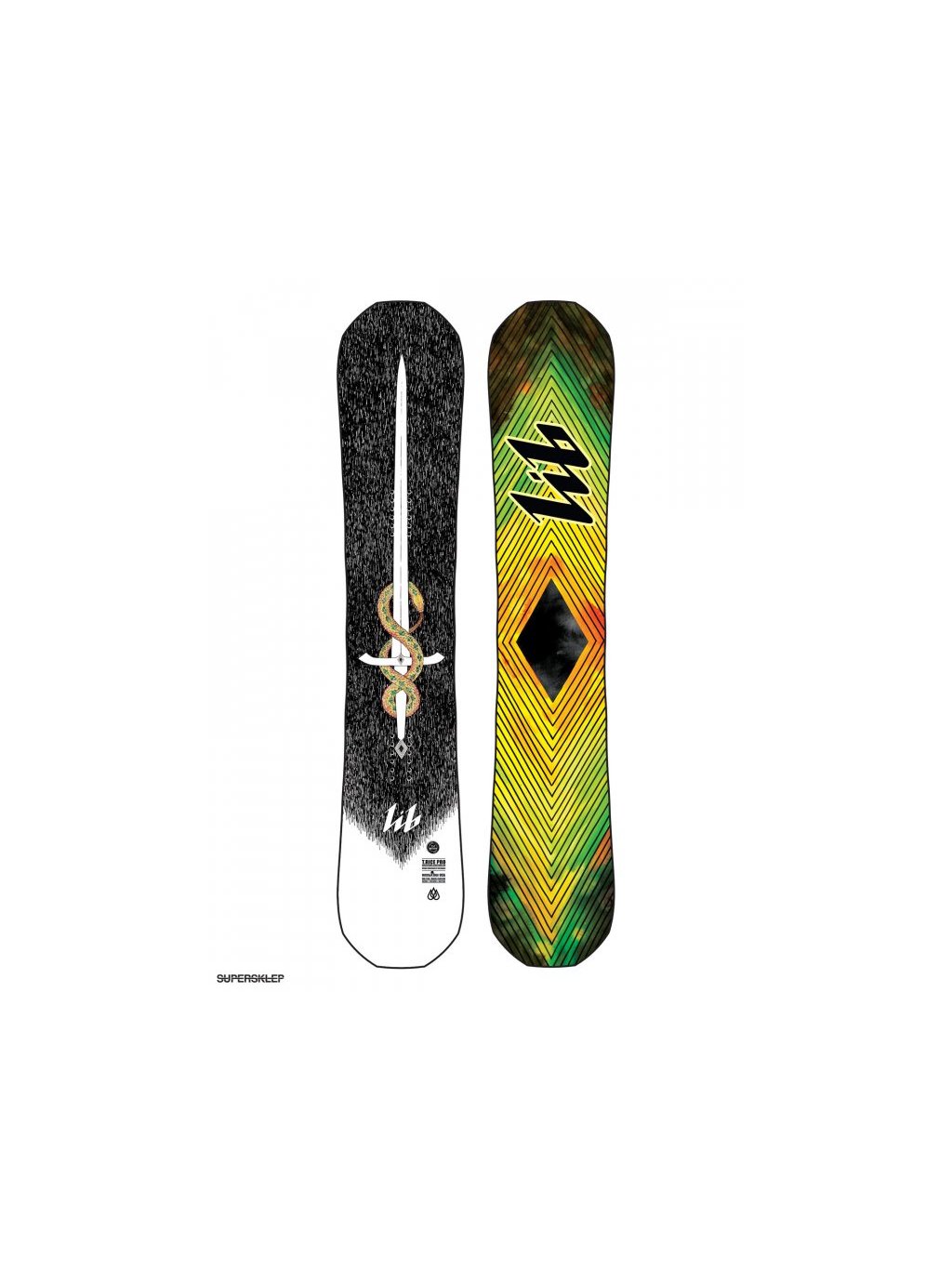 Lib-Tech - snowboard Travis Rice Pro HP C2 yellow/geen - Belda.sk