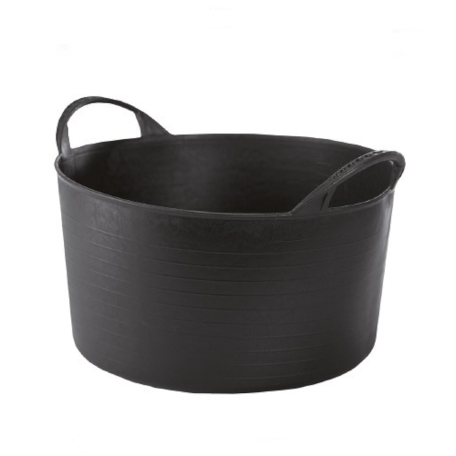 Flexi vědro / kýbl z pružného plastu, objem 14 l, barva černá - Benco.cz