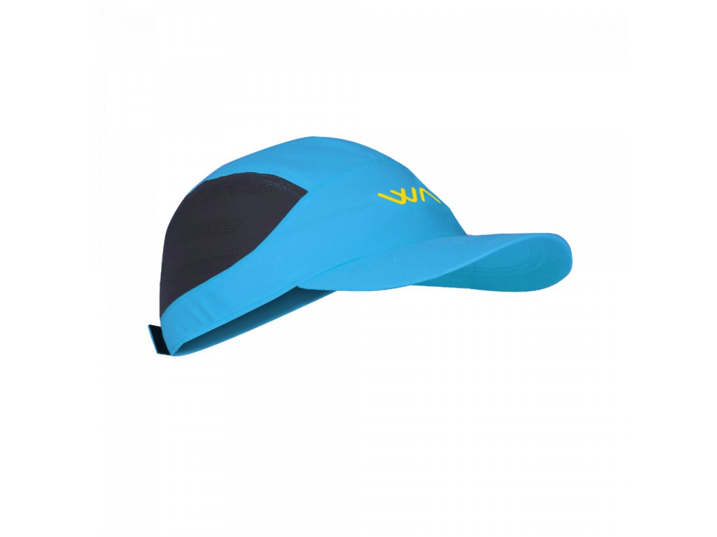WAA Běžecká kšiltovka Running cap cyan blue - Best4Run Běžecká speciálka
