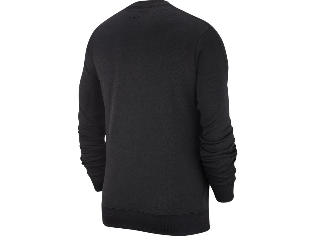 NIKE pánský svetr Dry Top Crew černý + Dárková krabička týček - Bestgolf.cz