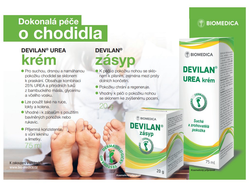 DEVILAN® UREA KRÉM 75 ml