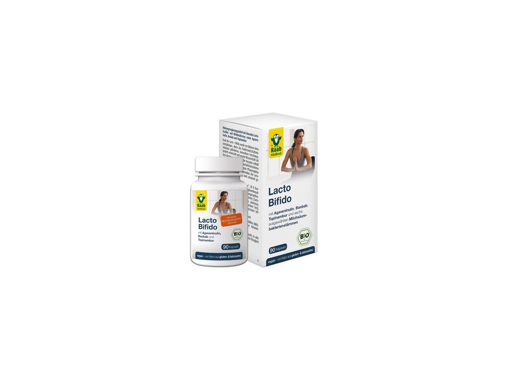 Raab Bio Lacto + Bifido 90tbl bio BIO VEGAN - BIOTRADECORP s.r.o.