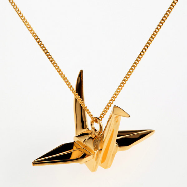 Náhrdelník Jeřáb ORIGAMI JEWELLERY - Bohemania