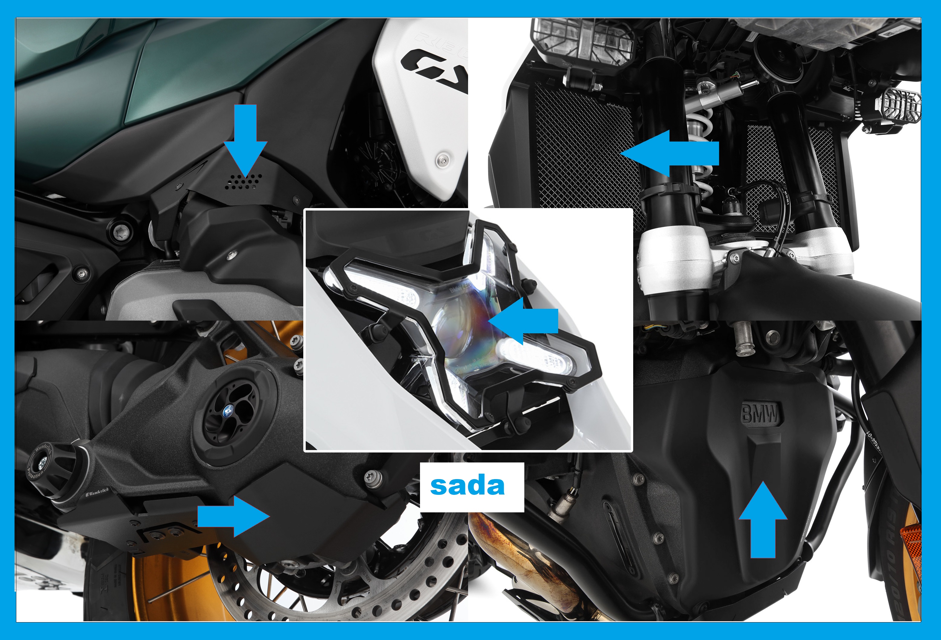 ULTIMATE GUARD PAKET2 PRO R 1300 GS - Bohemiabike