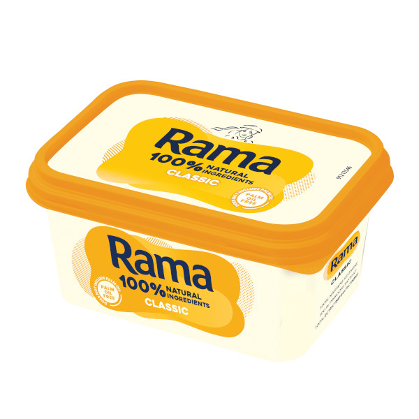 Rama Classic margarín clean label 16 x 400 g - bossfood.cz