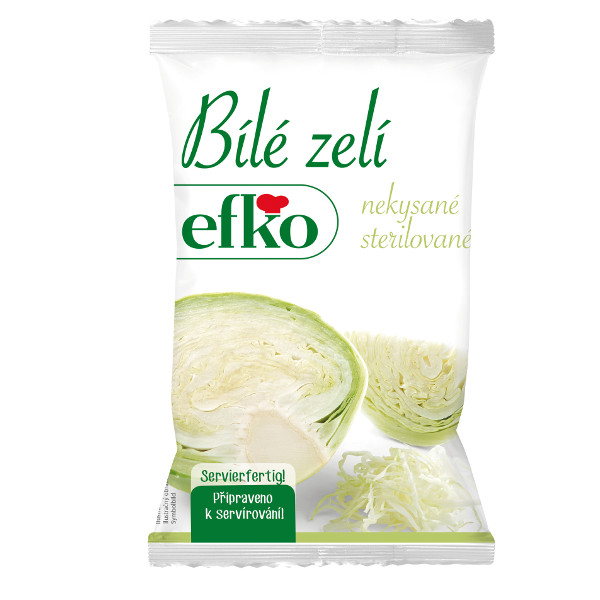 Zelí bílé sterilované 24 x 500 g - bossfood.cz