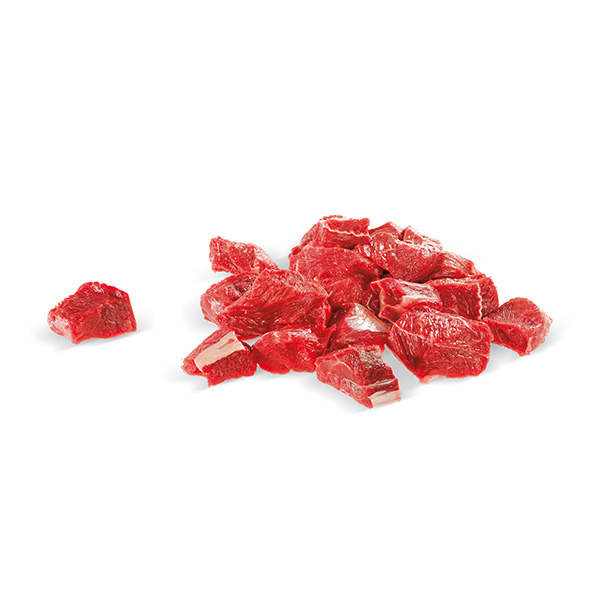 Hovězí přední maso na guláš 3 x 3 cm Gurmet - bossfood.cz